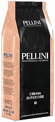 1 ק''ג פולי קפה Pellini Crema Superiore חוזק 6/10 | קופידיל מכונות קפה